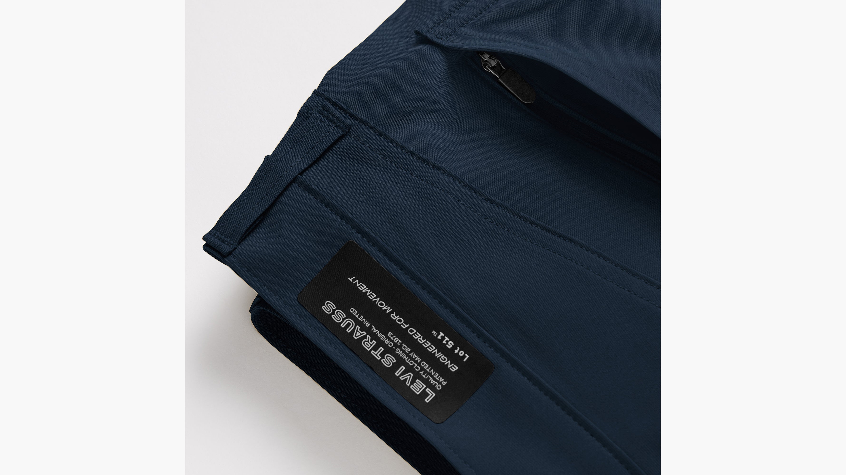 Levi's® Men's 511™ Slim Tech - Navy Waves Tech Stretch Knit | Levi's ID
